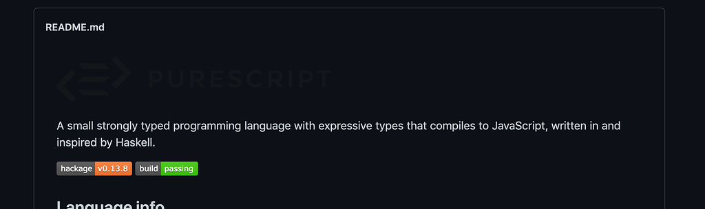 Contributing To Purescript Readme Purescript Language Forum